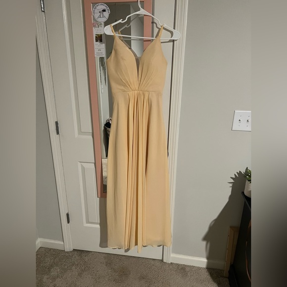 Dresses | Light Yellow Prom Dress | Poshmark